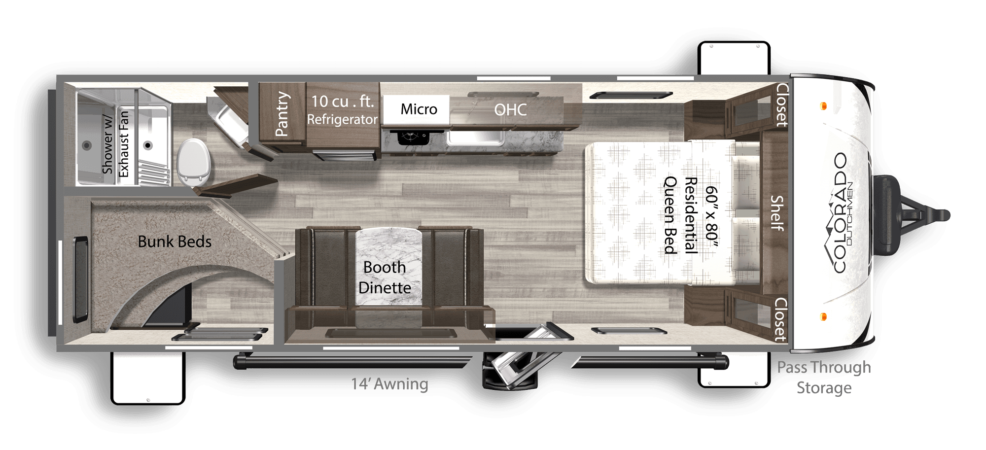 Colorado Travel Trailer | Dutchmen