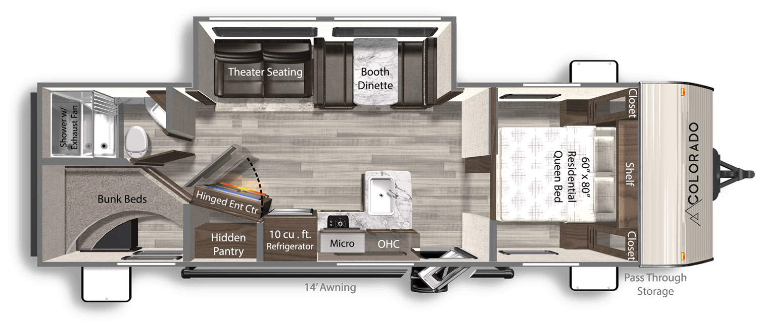 Colorado Travel Trailer | Dutchmen