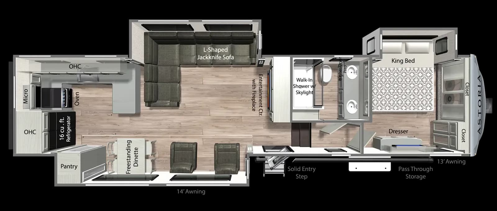 Astoria Fifth Wheel | Dutchmen
